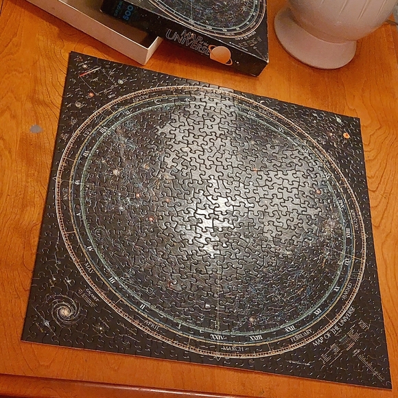 Springbok | Games | Vintage 993 Map Of The Universe 50 Pc Puzzle ...